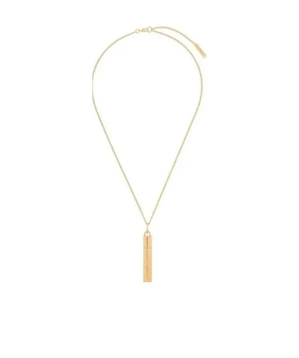 AMBUSH Pill Case Pendant Necklace - Yellow