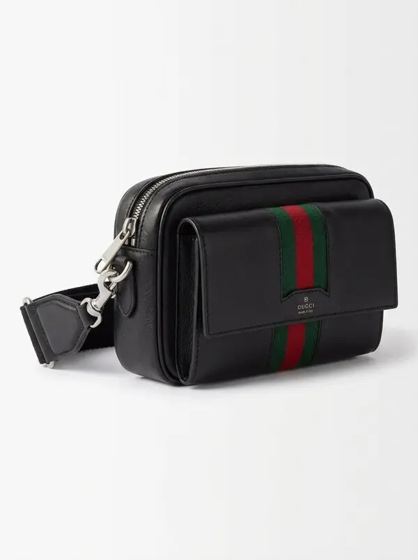 Gucci Web Trademark Mini Bag - Black