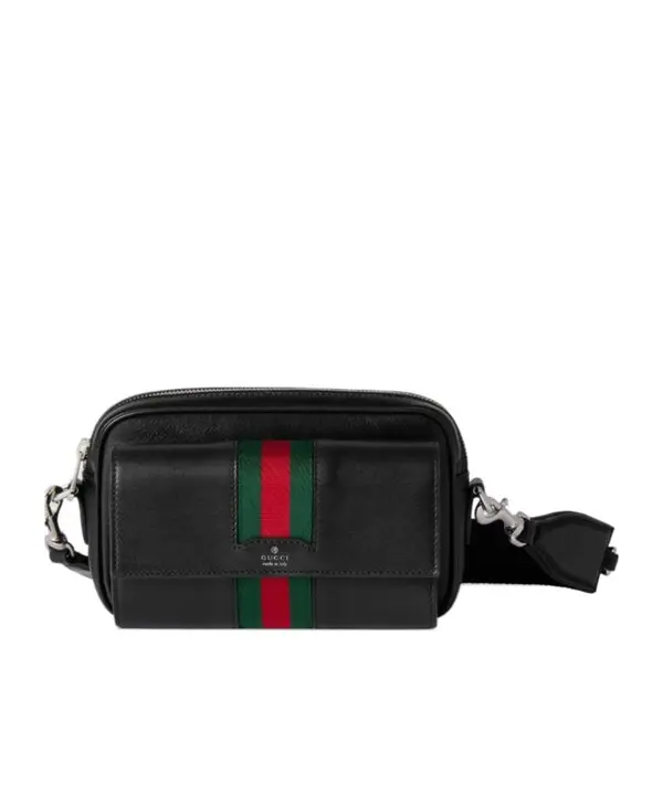 Gucci Web Trademark Mini Bag - Black