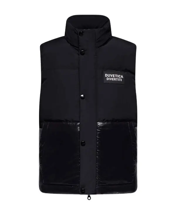 Duvetica Quilted Logo Down Vest
