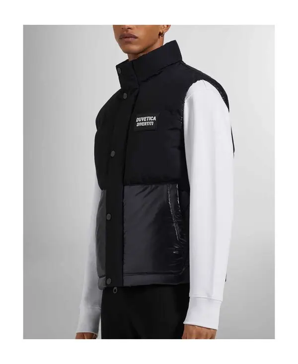 Duvetica Quilted Logo Down Vest