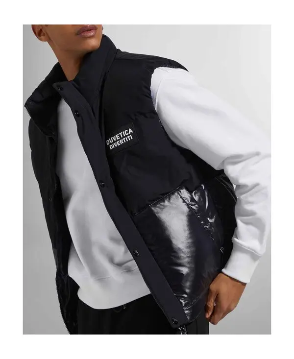 Duvetica Quilted Logo Down Vest