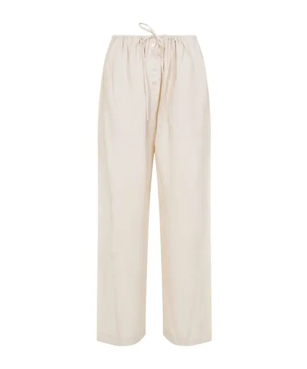 Studio Nicholson Hera Drawstring Pants - White