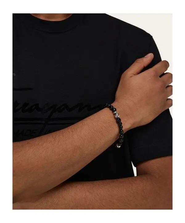 FERRAGAMO Bead Bracelet With Gancio Detail