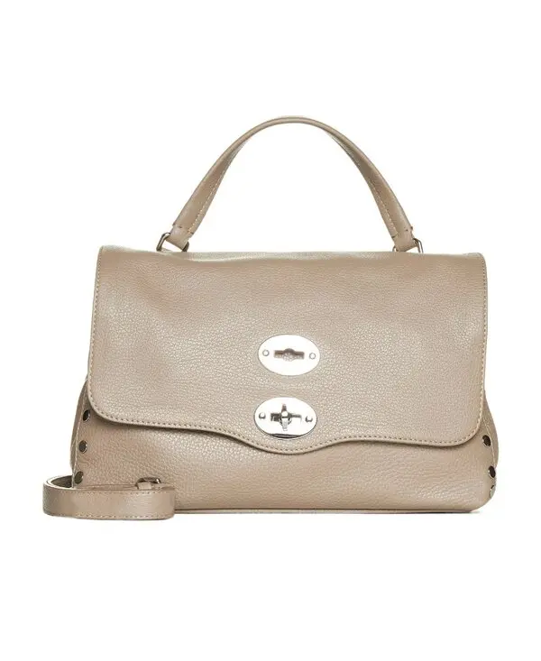 ZANELLATO Postina Twist-lock Large Tote Bag - Nude