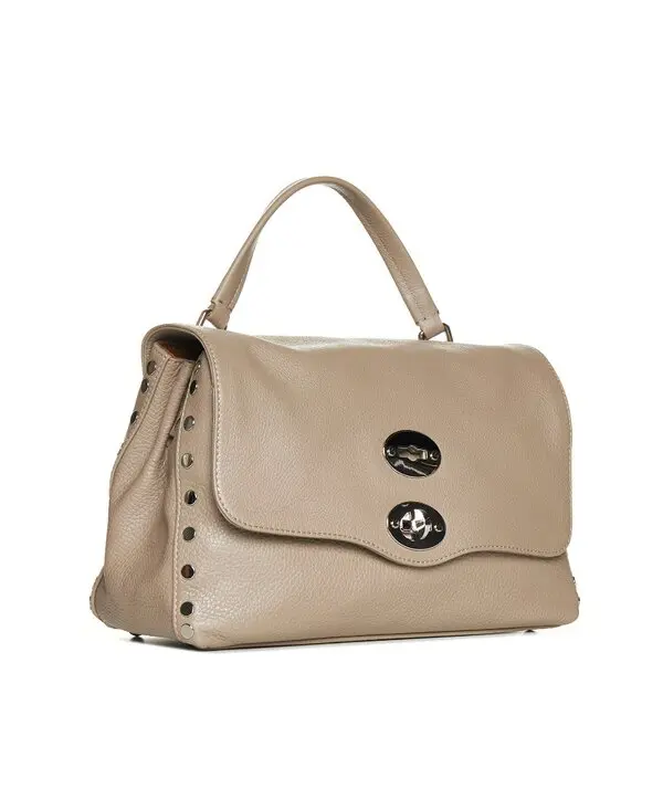 ZANELLATO Postina Twist-lock Top Handle Bag - Nude