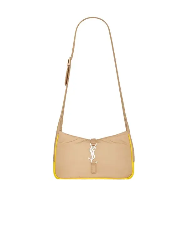 Saint Laurent Le 5 7 Crossbody Bag - Nude