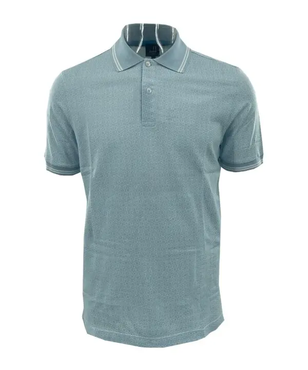 Dunhill Buckle Short-sleeved Polo Shirt