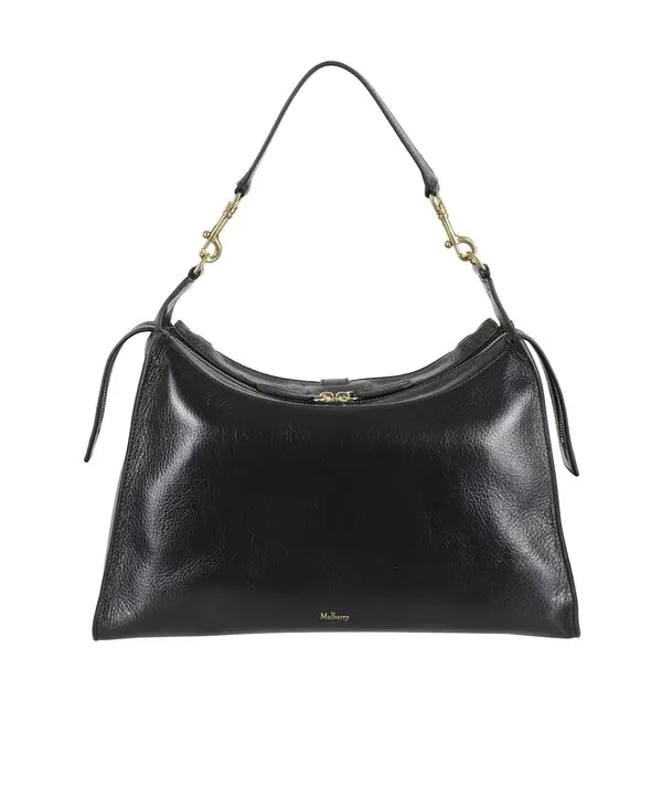 Mulberry Zippered Shoulder Bag