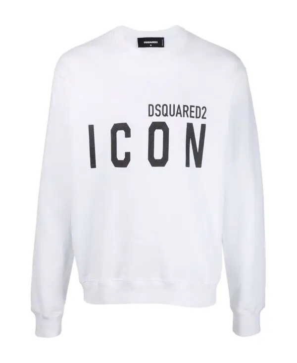 Dsquared2 Icon Crewneck Sweatshirt - White