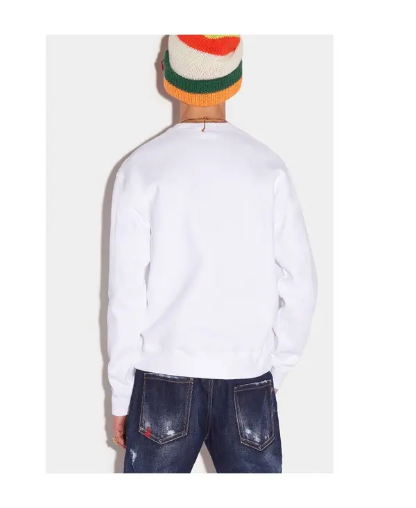Dsquared2 Icon Crewneck Sweatshirt - White