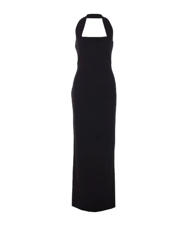 Solace Square Neck Halter Dress