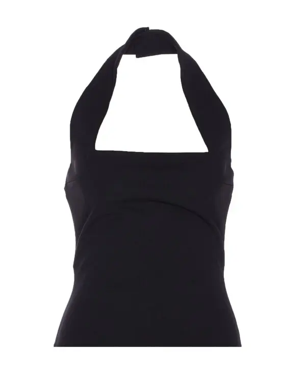 Solace Square Neck Halter Dress