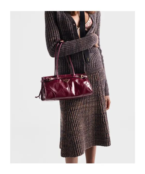 Prada Wool And Cashmere Knit Skirt