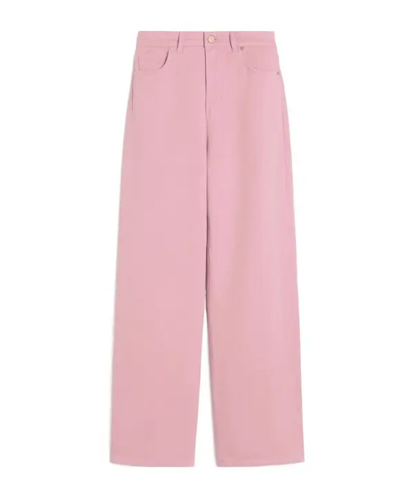 Max Mara Sonorata Wide-leg Pants - Peonia