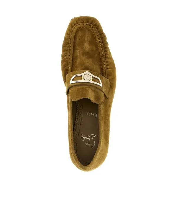 CHRISTIAN LOUBOUTIN Mocallista Loafers - Brown