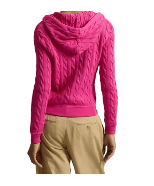 Ralph Lauren Polo Cable-knit Zip Hooded Sweater
