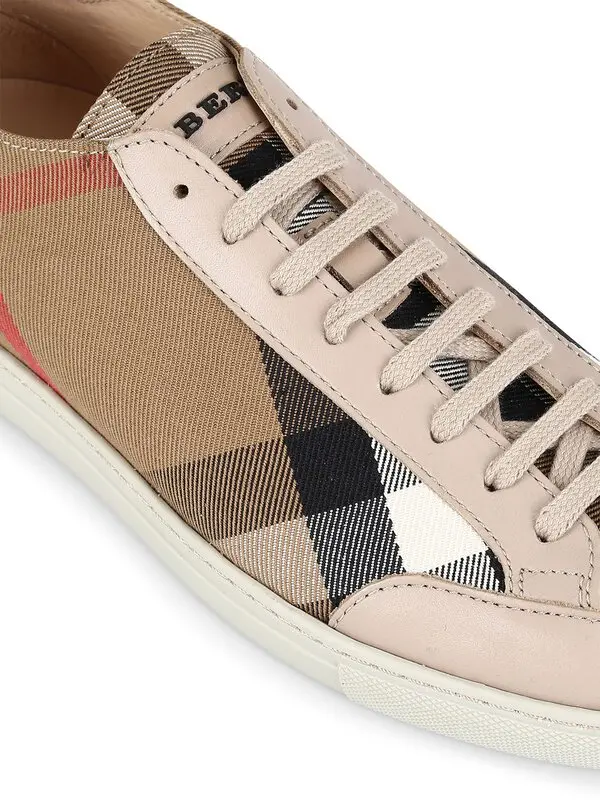 Burberry Checked Sneakers