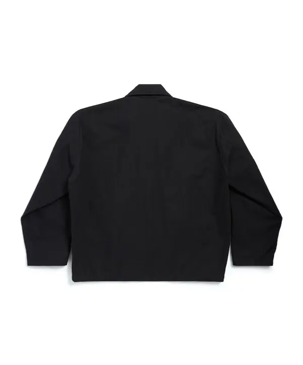 Balenciaga Bb Garderobe Embroidered Zipped Jacket
