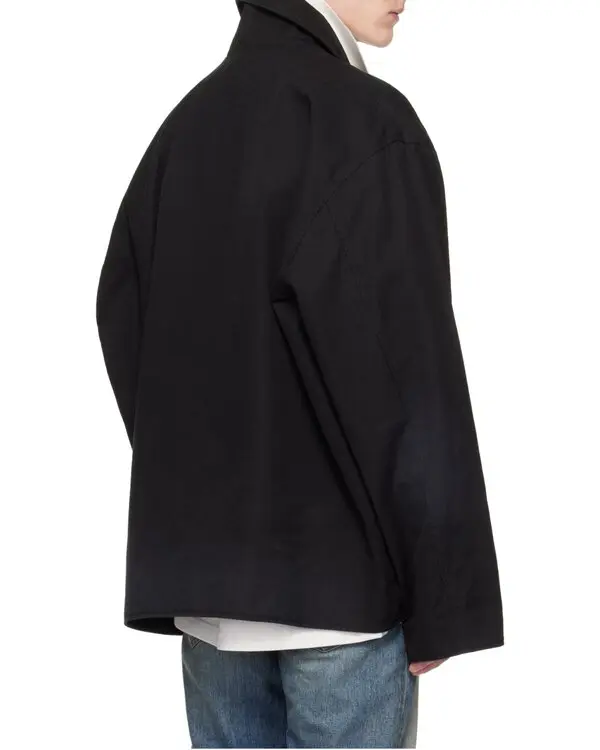 Balenciaga Bb Garderobe Embroidered Zipped Jacket