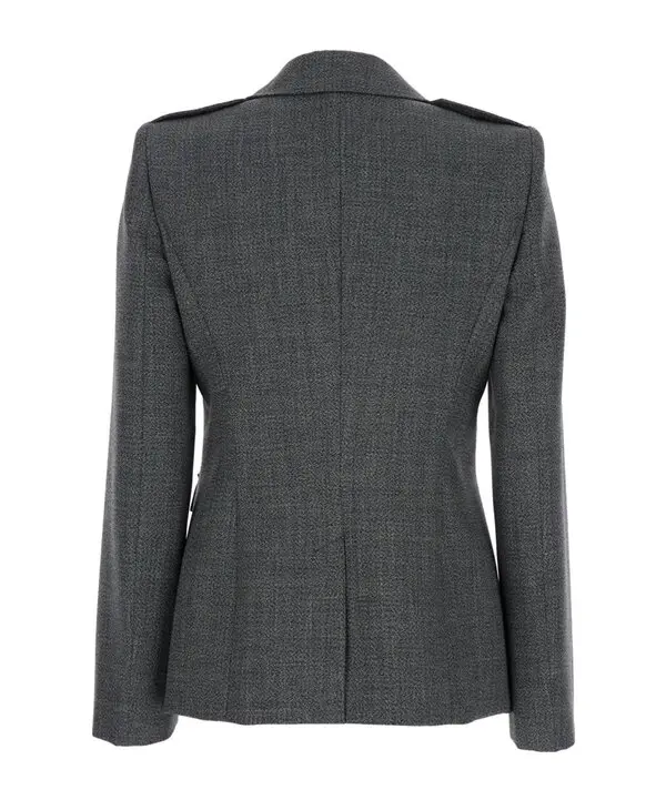 Alexander McQueen Pocket Detailed Blazer