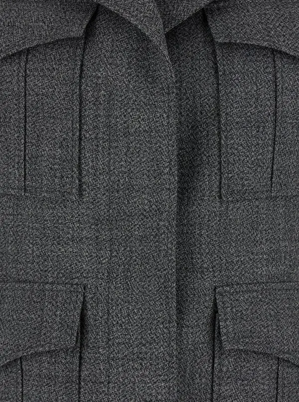 Alexander McQueen Pocket Detailed Blazer