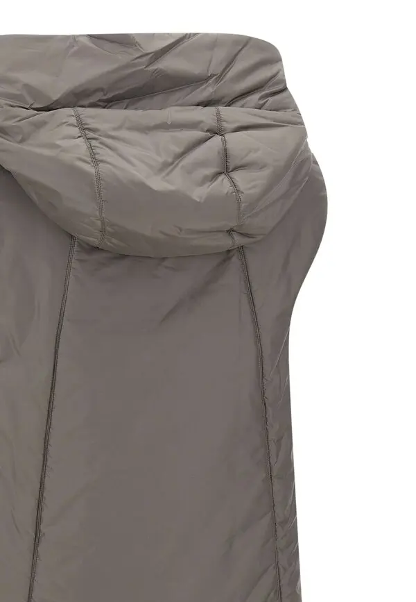 Max Mara Greengo Hooded Gilet - Dark Gray