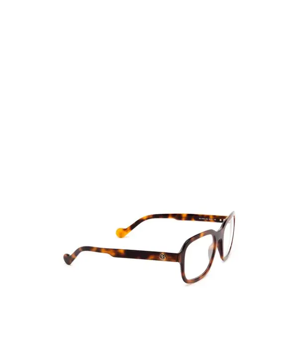 Moncler Square Frame Glasses - Black