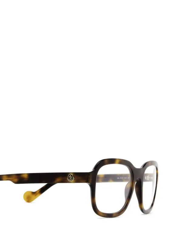 Moncler Square Frame Glasses - Black