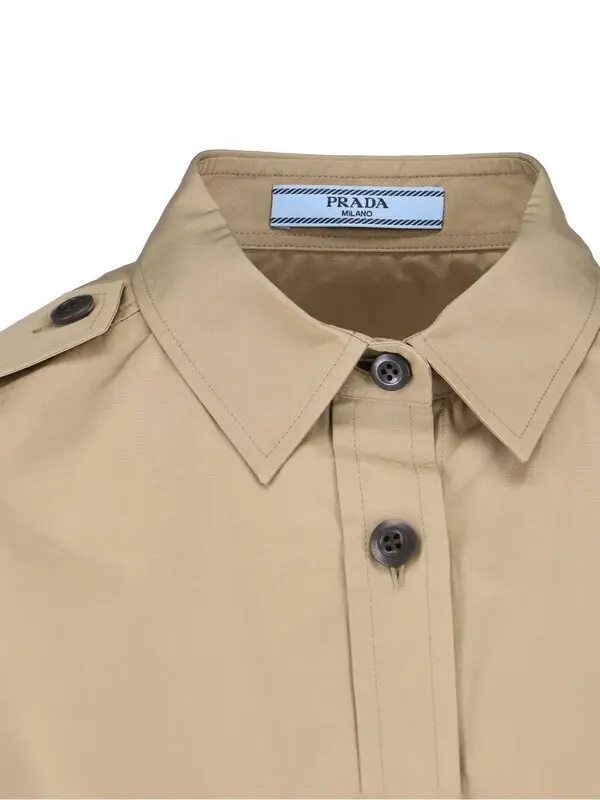 Prada Long-sleeved Button-up Shirt