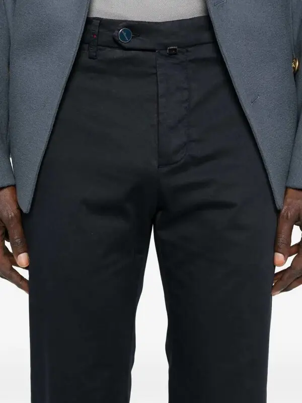 Kiton Tailored Trousers - Black