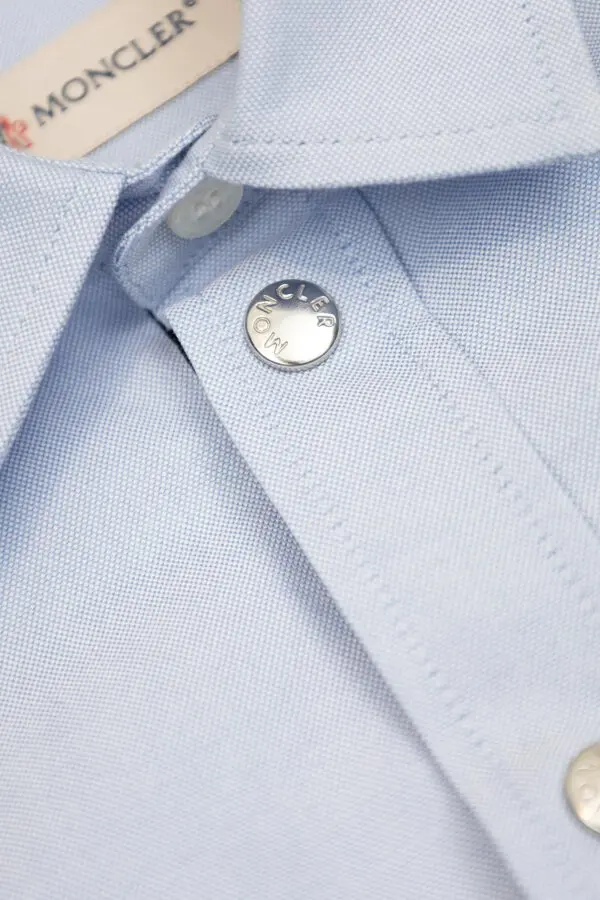 Moncler Buttoned Shirt With Logo Patch