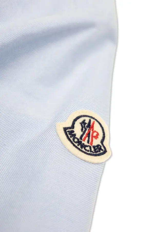 Moncler Buttoned Shirt With Logo Patch