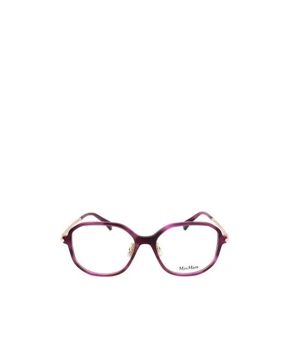 Max Mara Square Frame Eyeglasses - Red