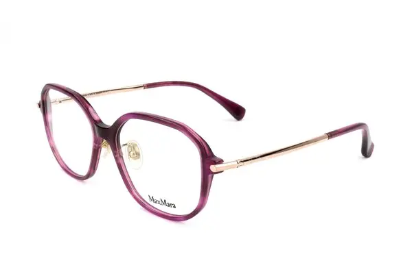 Max Mara Square Frame Eyeglasses - Red