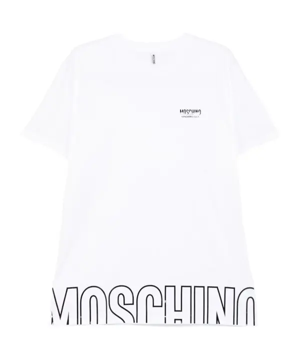 Moschino Logo-print Cotton T-shirt