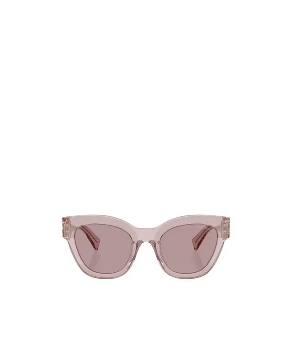 Miu Miu Oversize Frame Sunglasses - Nude
