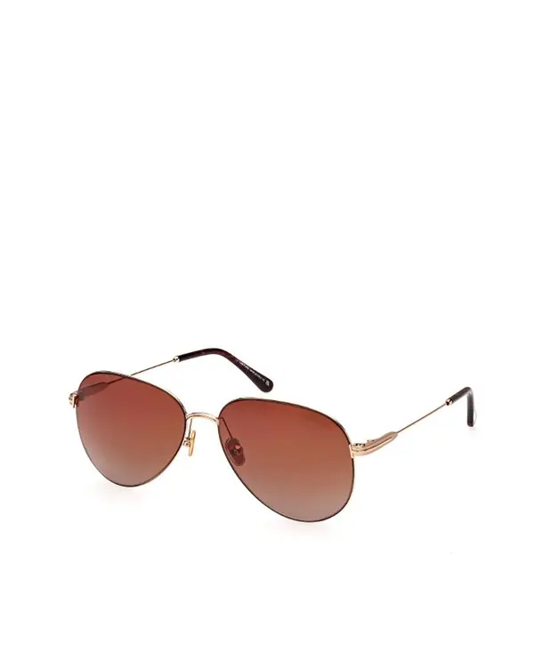 TOM FORD Oval Frame Sunglasses