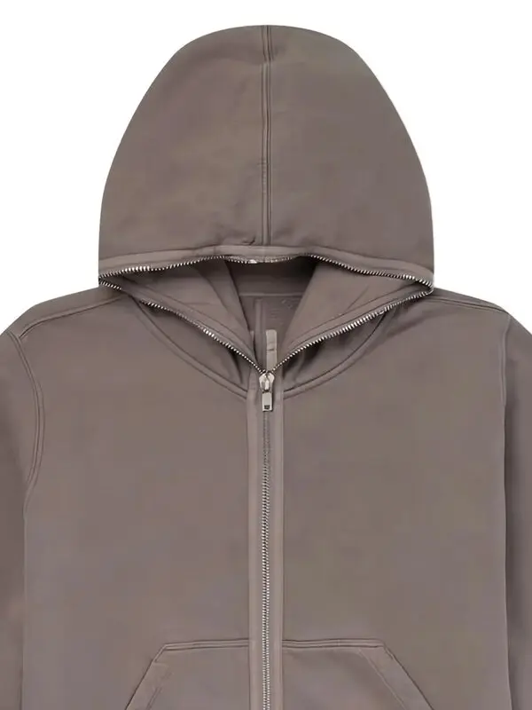 Rick Owens Zipped Hoodie - Gray