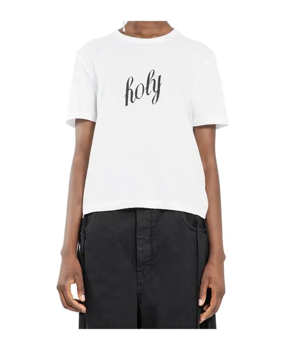 ANN DEMEULEMEESTER Round Neck T-shirt