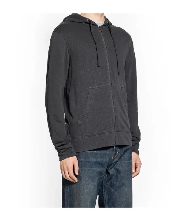 JAMES PERSE Zip-up Hoodie - Black
