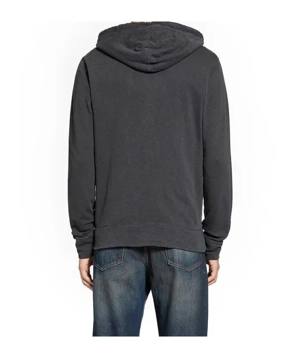 JAMES PERSE Zip-up Hoodie - Black