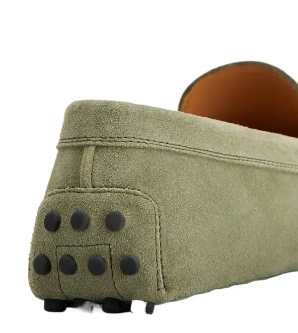 TOD'S Gommino Driving Loafers - Green