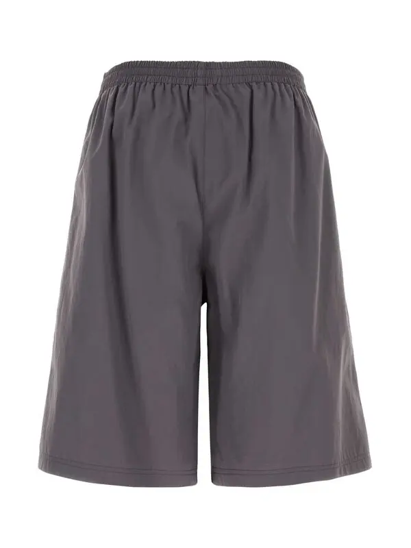 Balenciaga Logo Embroidered Shorts