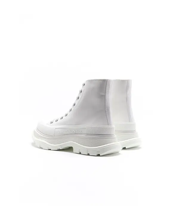 Alexander McQueen Tread Slick Boots - White