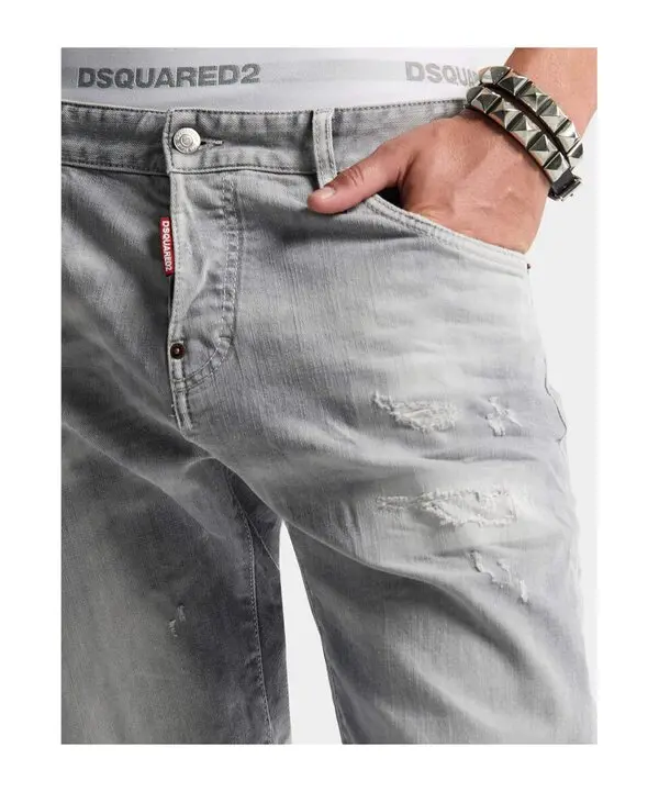 Dsquared2 Distressed Slim Jeans