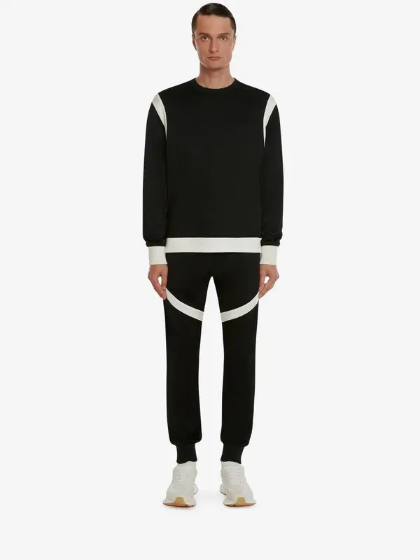 Alexander McQueen Two-tone Panelled Track Pants