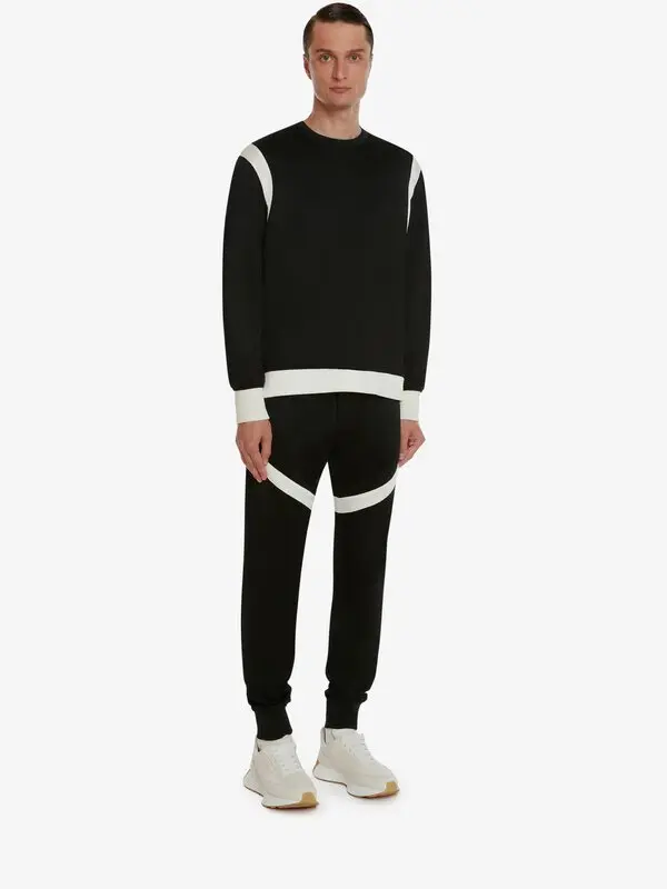 Alexander McQueen Two-tone Panelled Track Pants