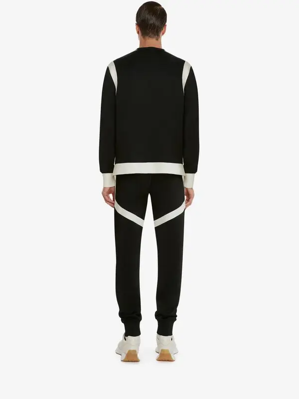 Alexander McQueen Two-tone Panelled Track Pants