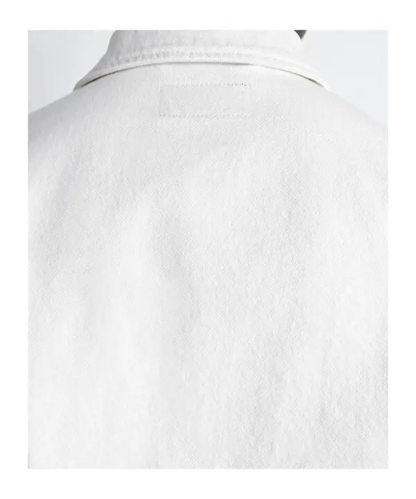 LEMAIRE Cropped Denim Jacket - Milk